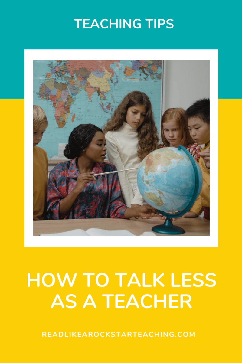 How to Talk LESS as a Teacher! - Naomi O'Brien - Read Like a Rockstar