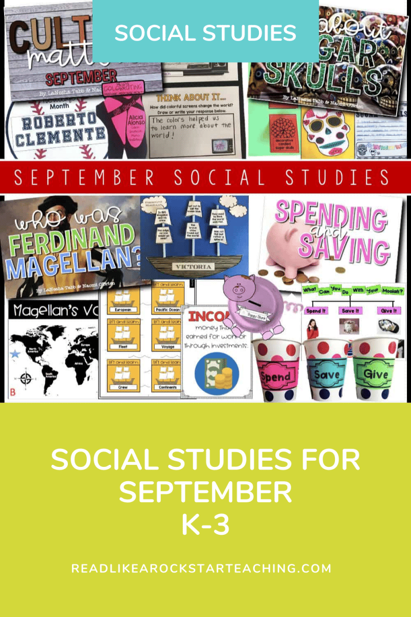 Social Studies for September - Naomi O'Brien - Read Like a Rockstar