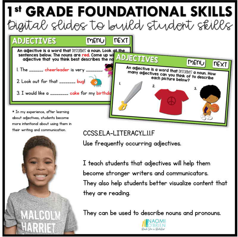 First Grade Foundational and Language Skills - Naomi O'Brien - Read ...