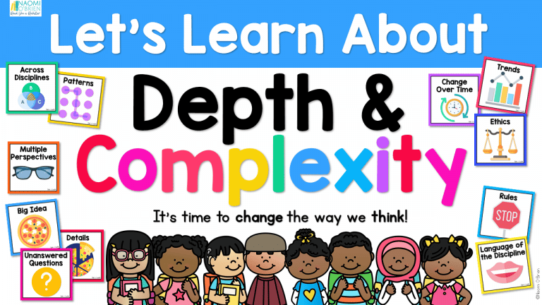 Depth and Complexity for Kids - Naomi O'Brien - Read Like a Rockstar