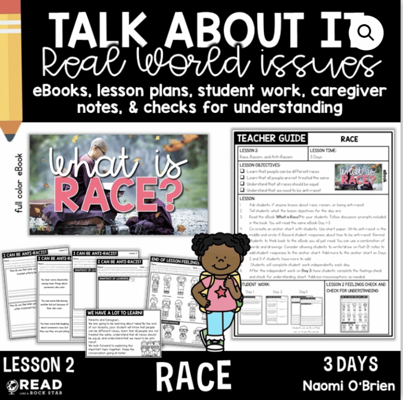 Teach Young Kids About Race - Naomi O'Brien - Read Like a Rockstar