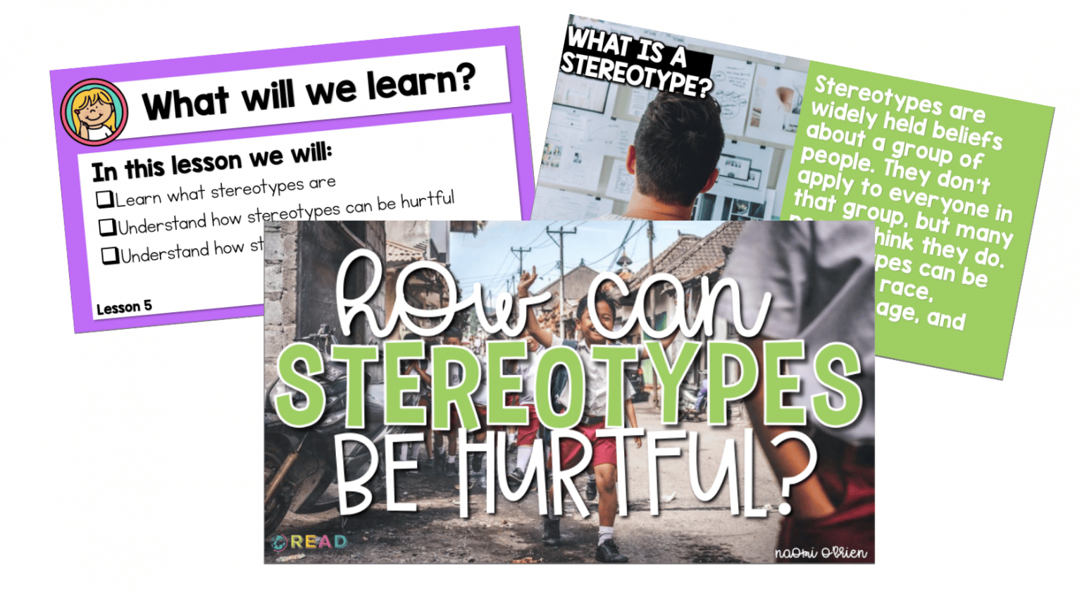 Teach Young Kids about Stereotypes - Naomi O'Brien - Read Like a Rockstar