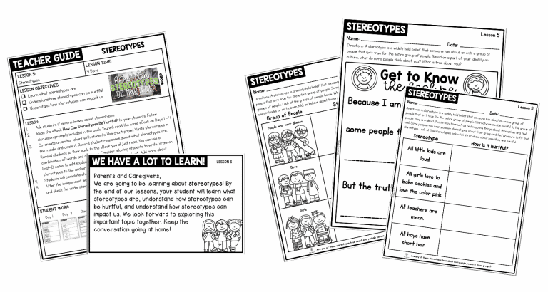 Teach Young Kids about Stereotypes - Naomi O'Brien - Read Like a Rockstar